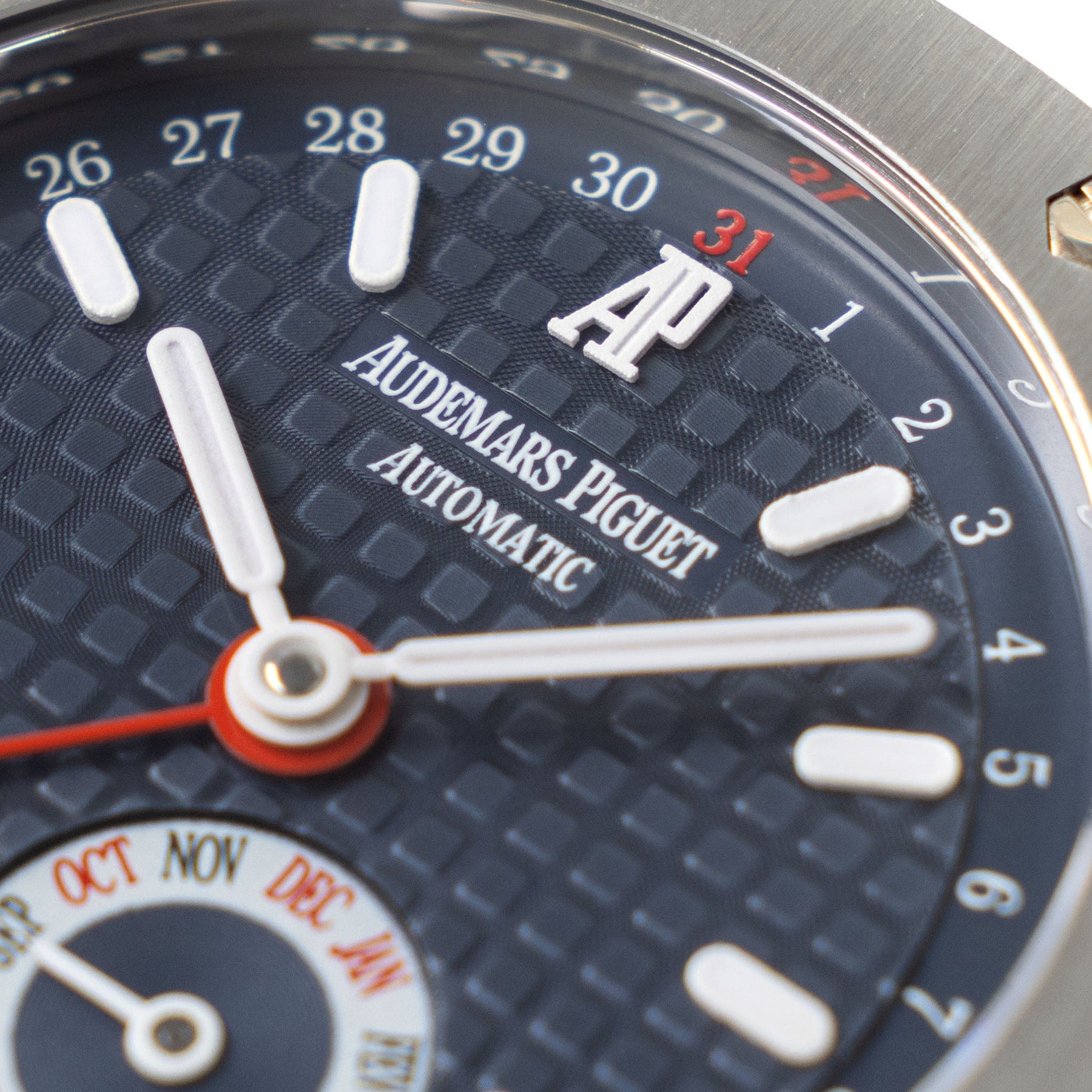 Audemars Piguet Royal-Oak Annual Calendar Blue Dial with AP service In