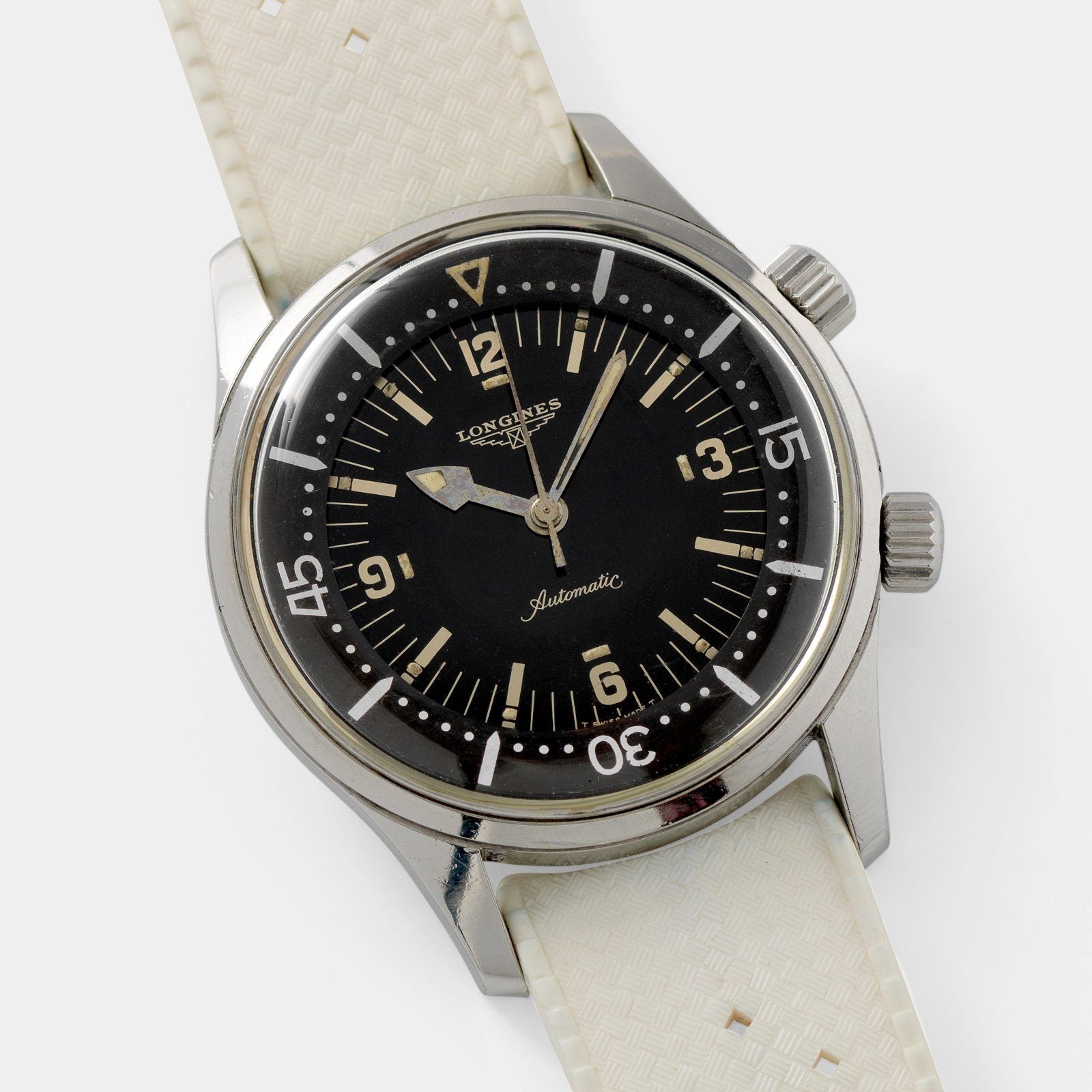 Longines Legend Diver Automatic 42mm Black Dial
