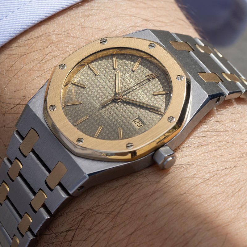 Audemars Piguet Royal Oak 15000SA Steel and Gold Tropical Dial – Bulang ...